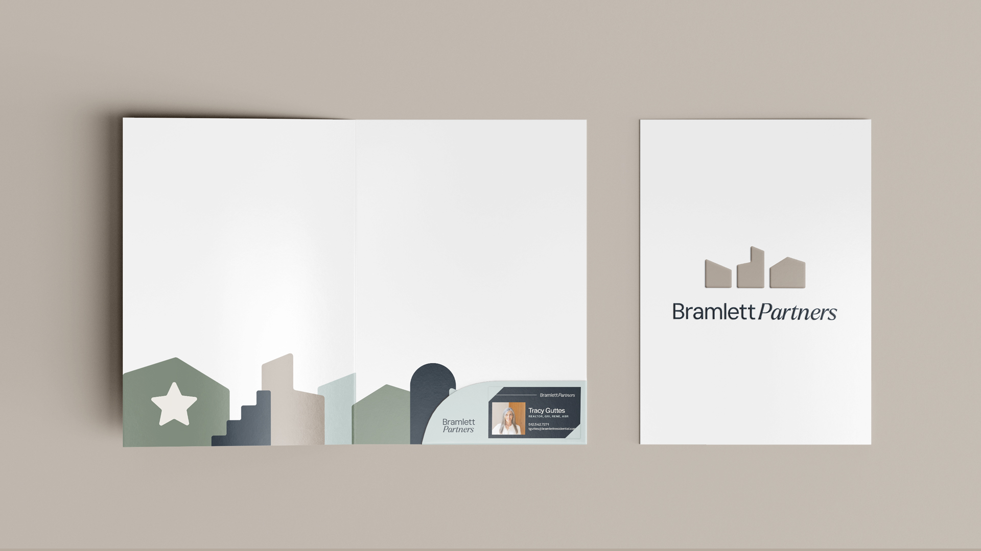 Brand, Web & Collateral for Bramlett Partners | Tilted Chair